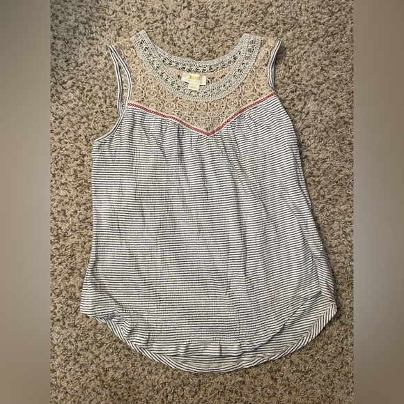 Maeve | Tops | Maeve By Anthropology Stripped Tank Top | Poshmark
